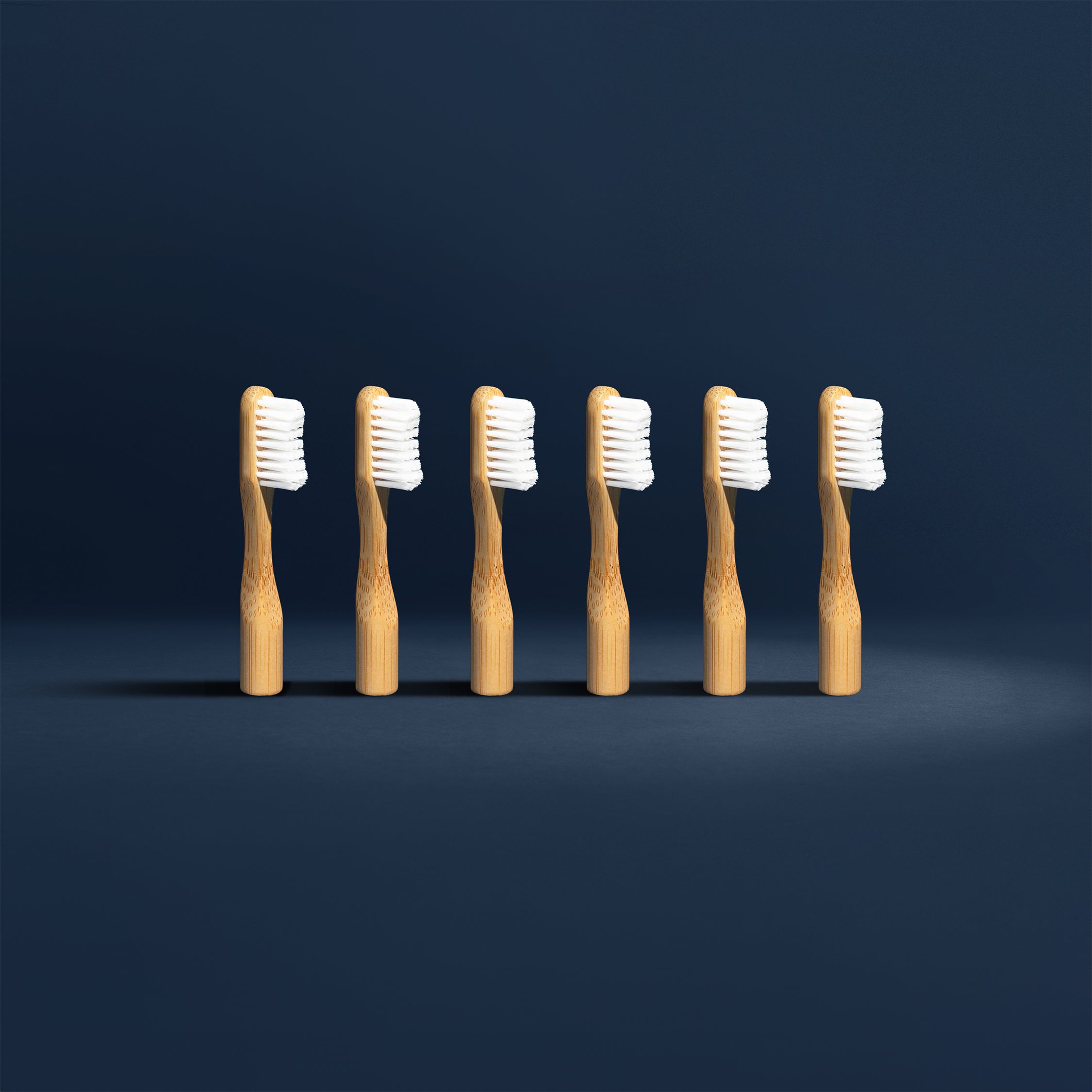 Bamboo Toothbrush Head Refill 6 Pack – Better & Better