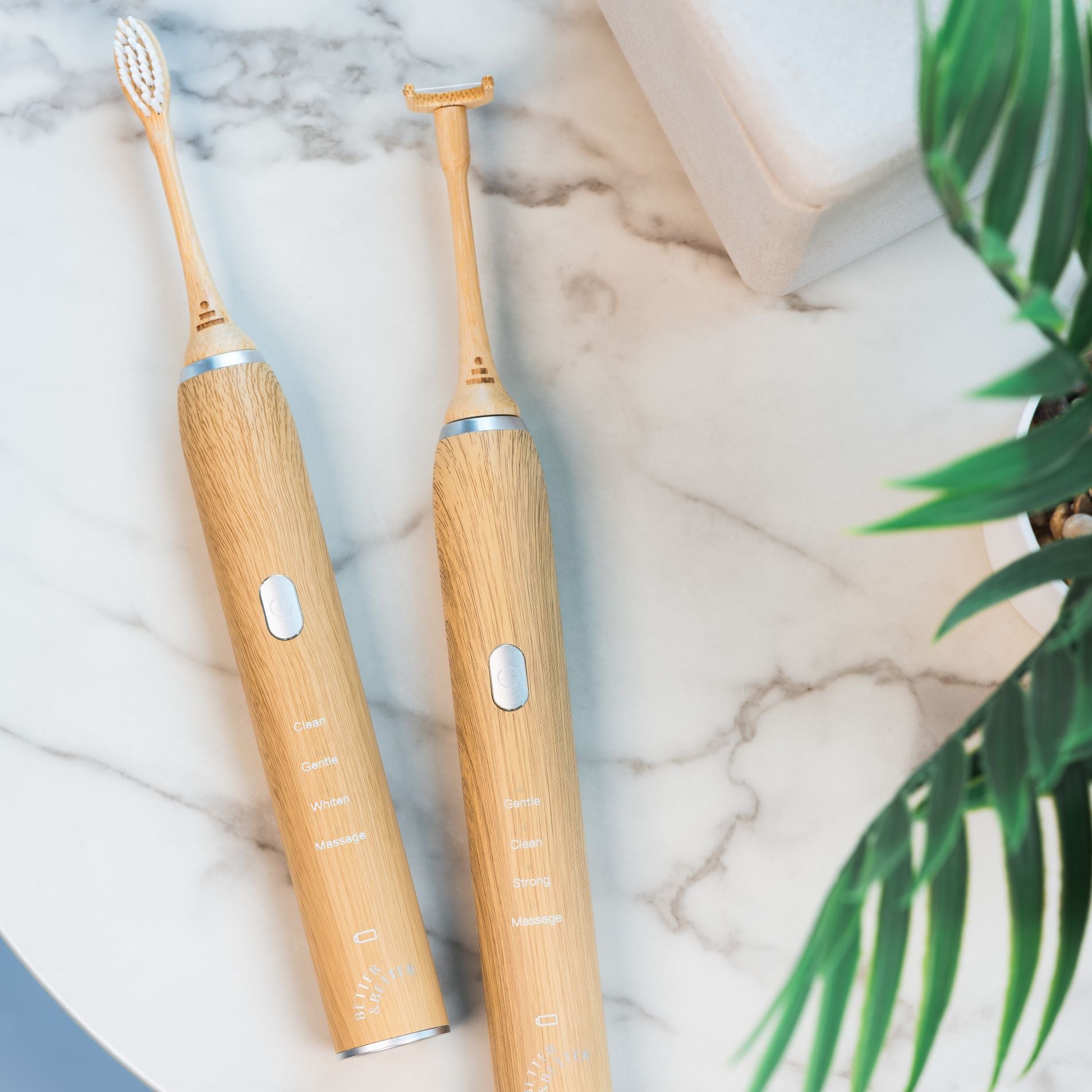 Bamboo Sonic Flosser and Toothbrush – Better & Better